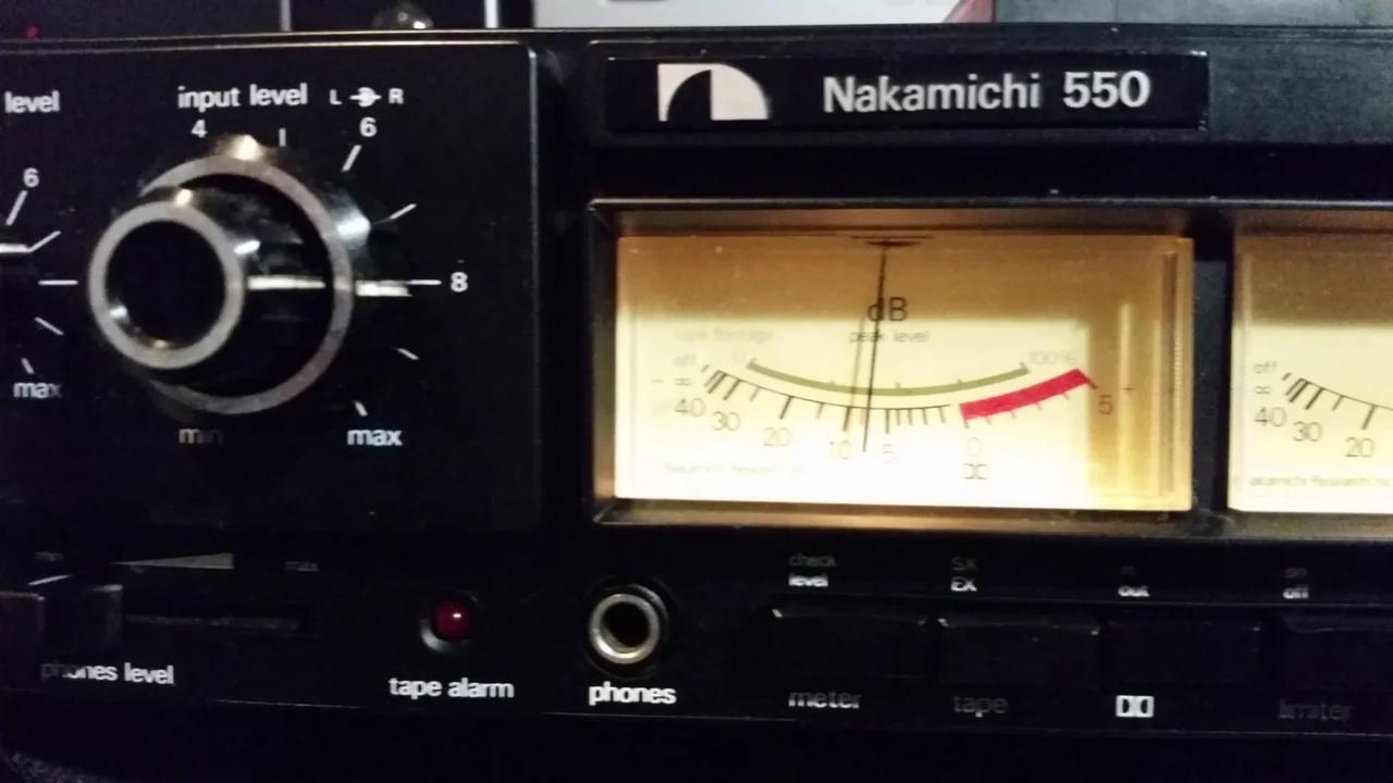 Nakamichi 550 Portable Stereo Cassette Deck