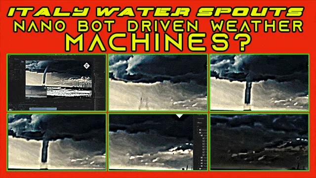 SIXTH SENSE: VIDEO ANALYSIS - ITALY TORNADO WATER SPOUTS - NANO BOT ...