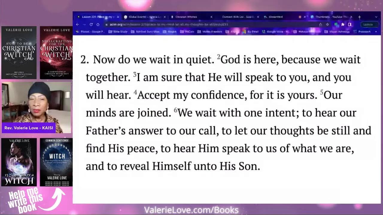 A COURSE IN MIRACLES | Lesson 221