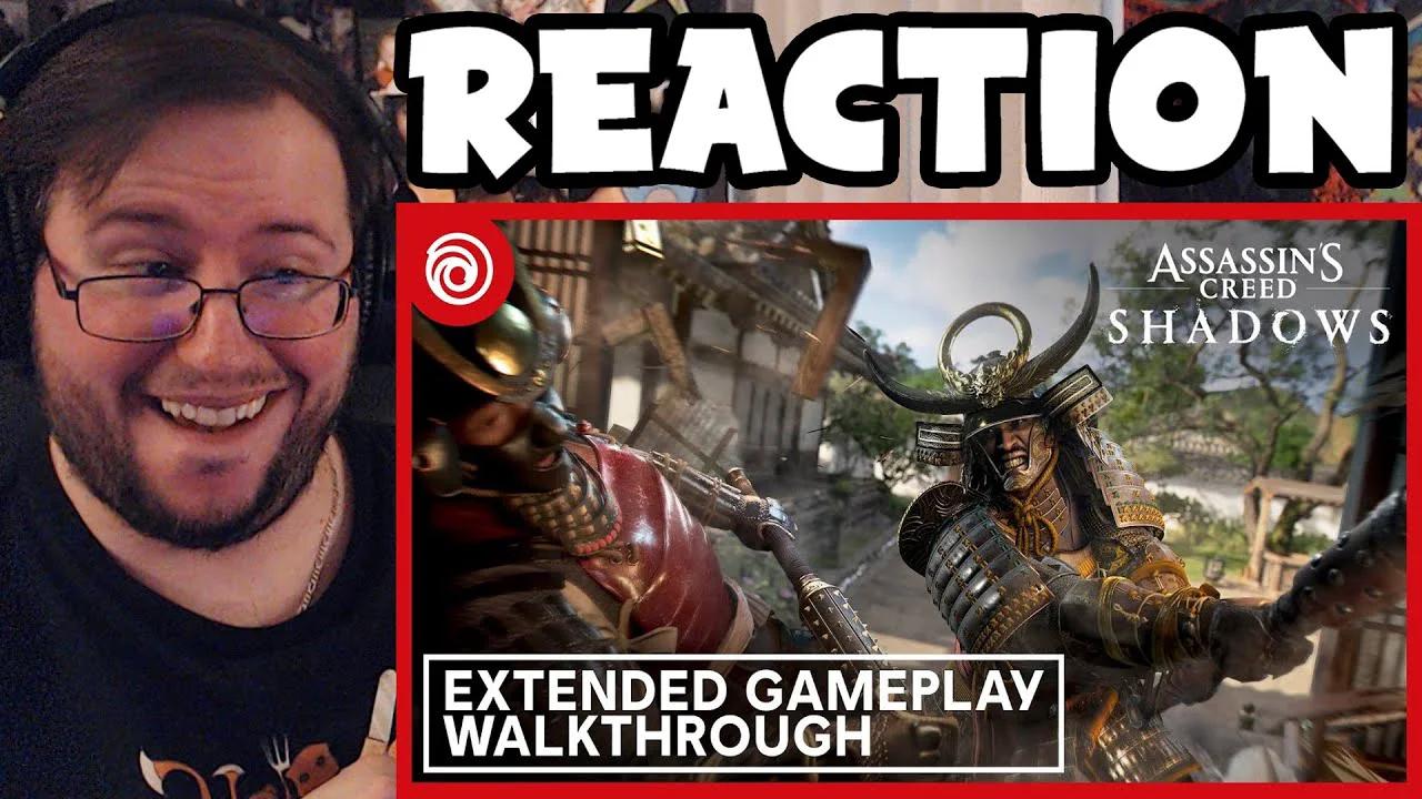 Gor's "Assassin's Creed Shadows Extended Gameplay Walkthrough" REACTION (The Stream was BUCKLING!)