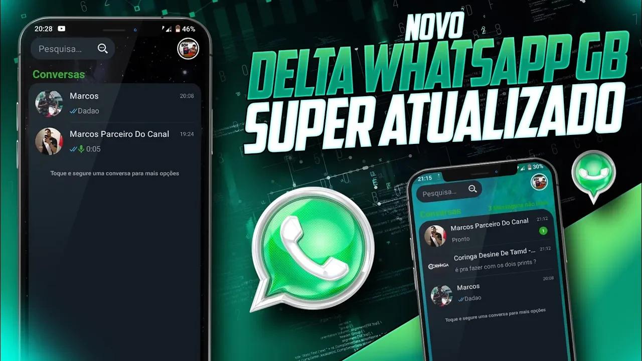 CONFIRA!! NOVO DELTA WHATSAPP GB SUPER ATUALIZADO (COM FUNÇÕES INCRÍVEIS)