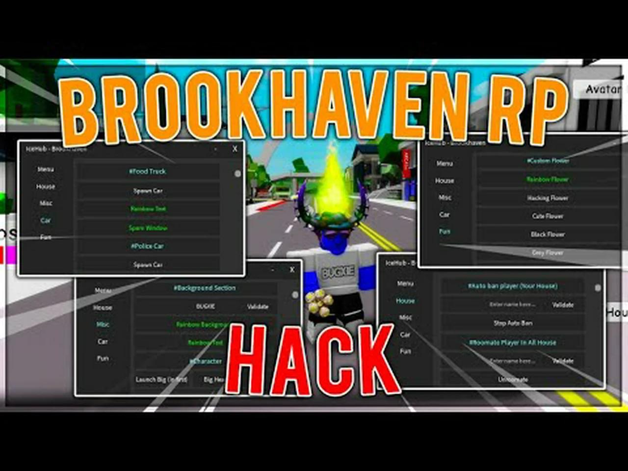 Roblox Brookhaven RP HACK Script GUI : Admin, Trolling & MORE! | (*PASTEBIN, 2022*) | ARCEUS X